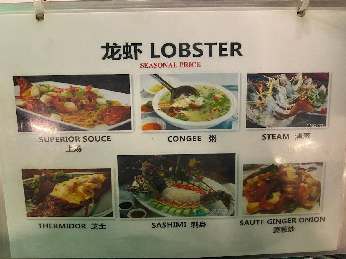 Menu at Asian Taste Seafood Restaurant, Pasay