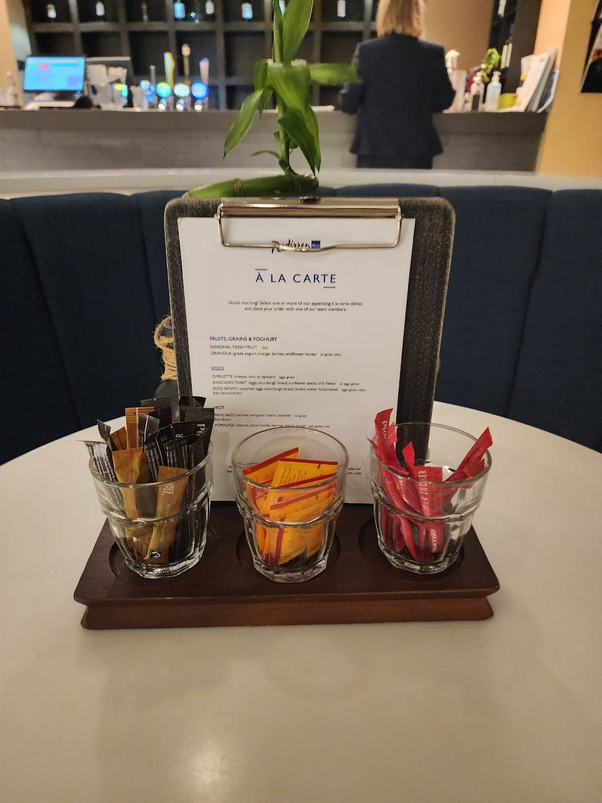 Menu at Collage Restaurant, Ringway