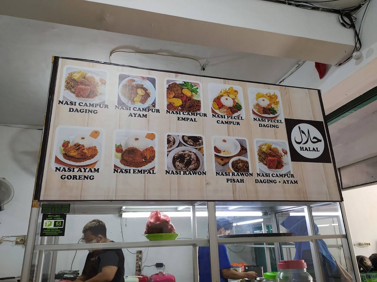 Carta del restaurante Depot Nasi Campur Pak Salim, Surabaya