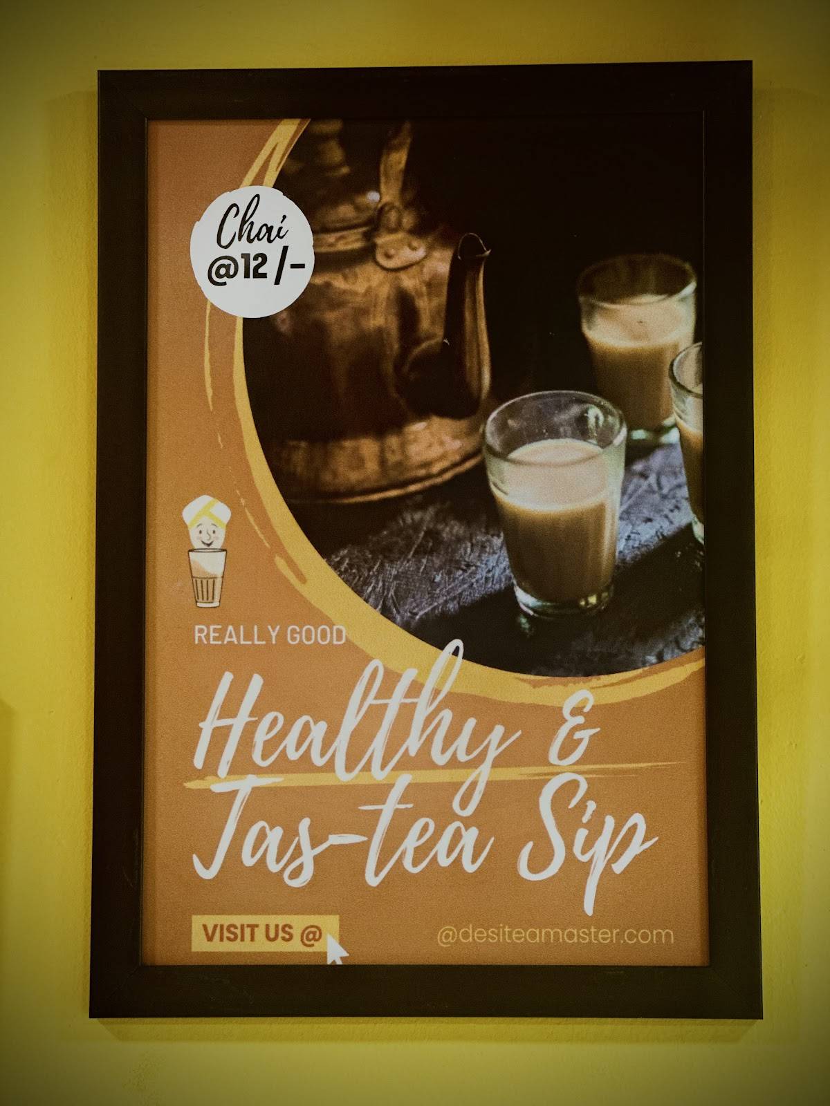 Menu at Desi Tea Master HRBR Layout, Bengaluru