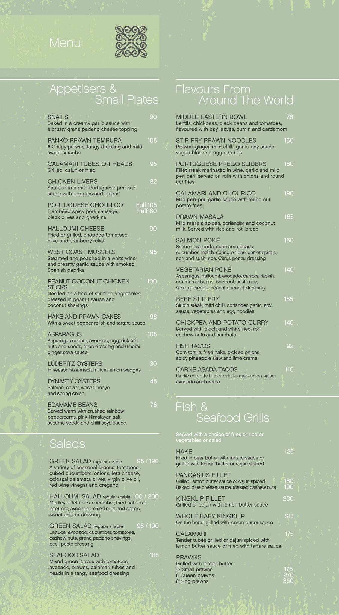 Menu at Fishmonger Centurion restaurant, Centurion
