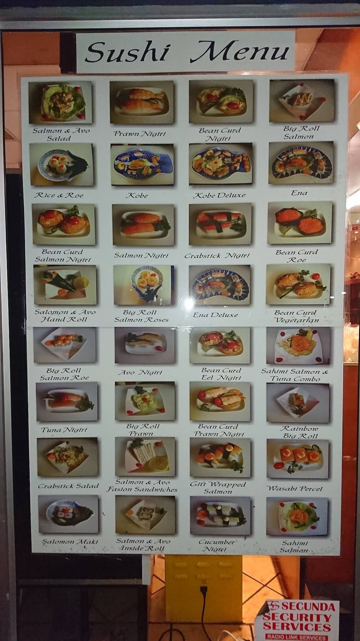 Menu at Happy Hong restaurant, Secunda, Shop no:10