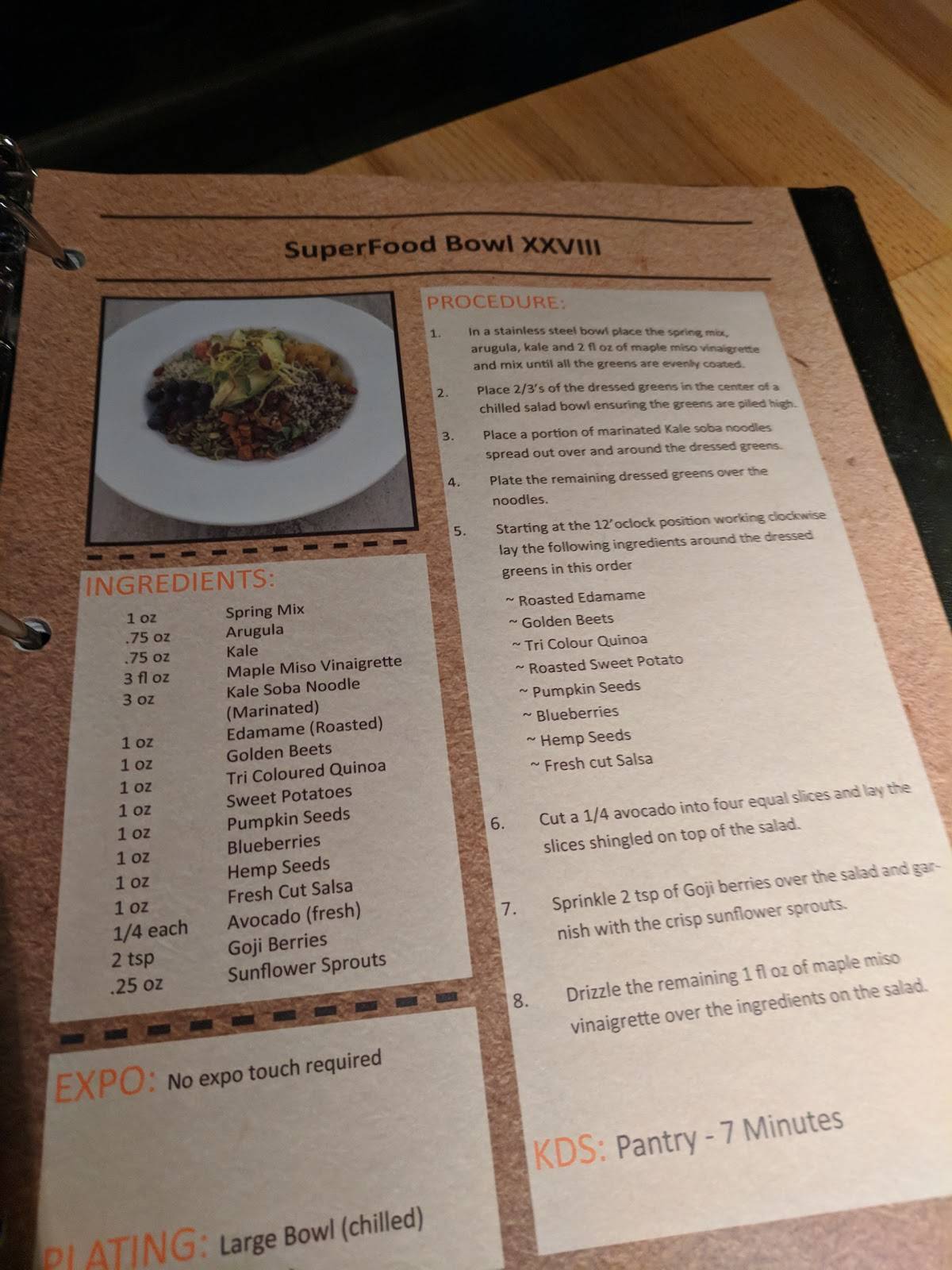 Menu at JOEY South Common steakhouse, Edmonton, 19 Ave NW
