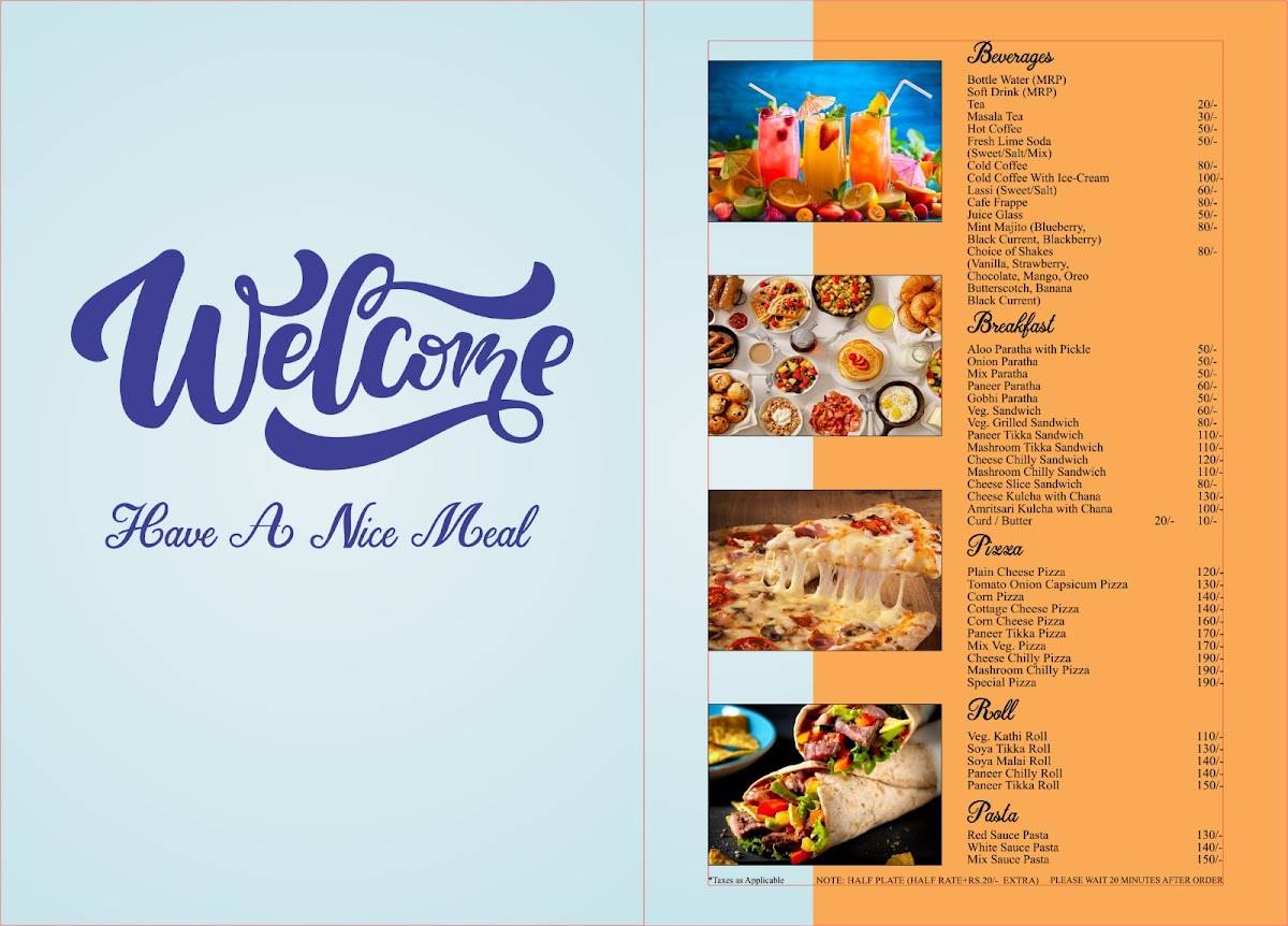 Menu at Jain Food Court & Restaurant, Mansa, Mansa