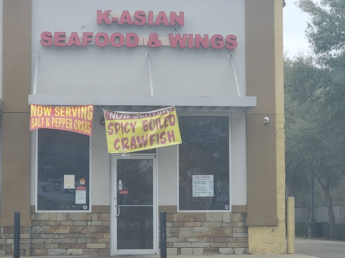 Menu at K Asian Kitchen restaurant, Beaumont, TX-105 Suite 3