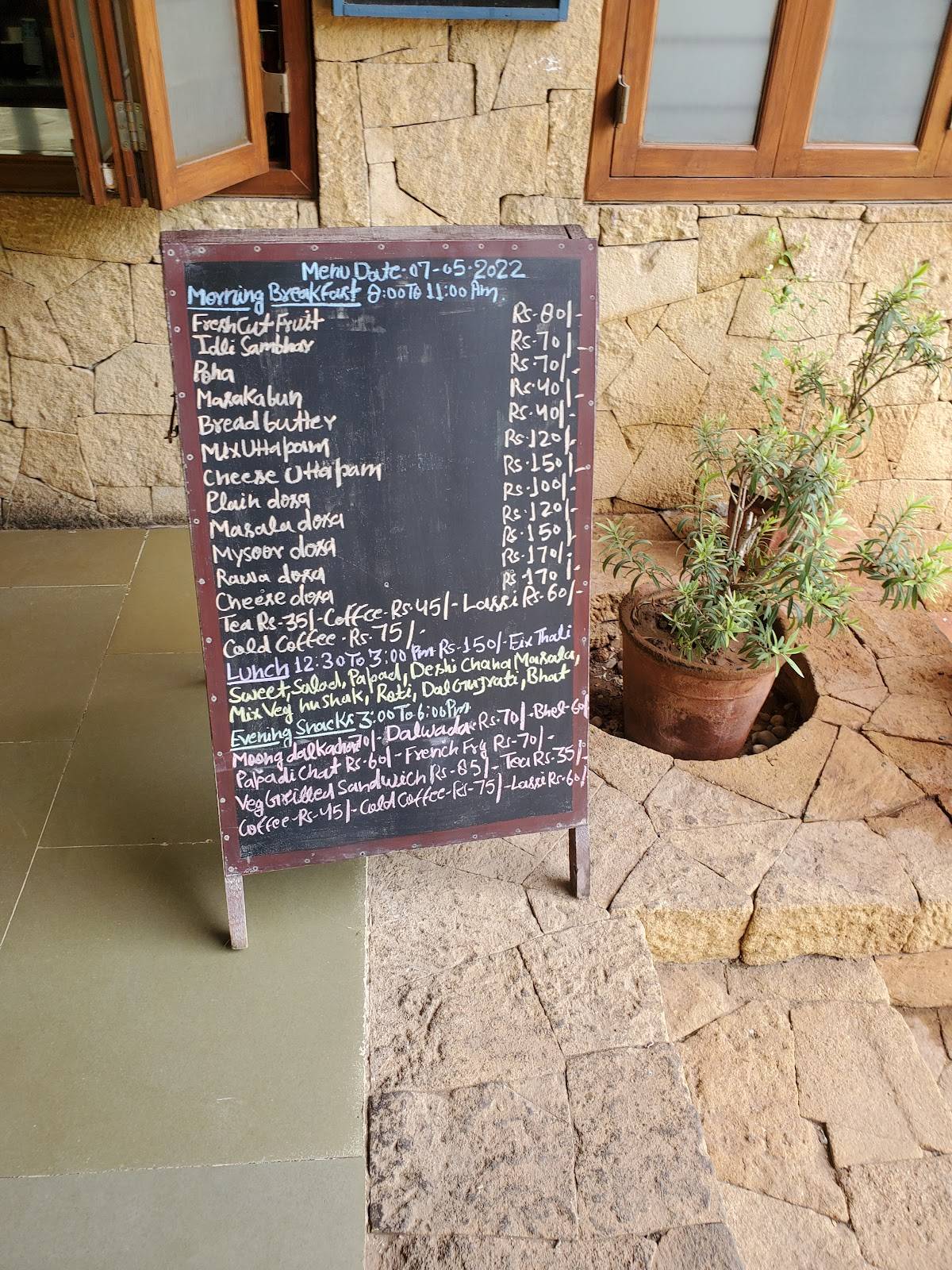 Menu at Kamla, Ahmedabad, 2GV9+M34