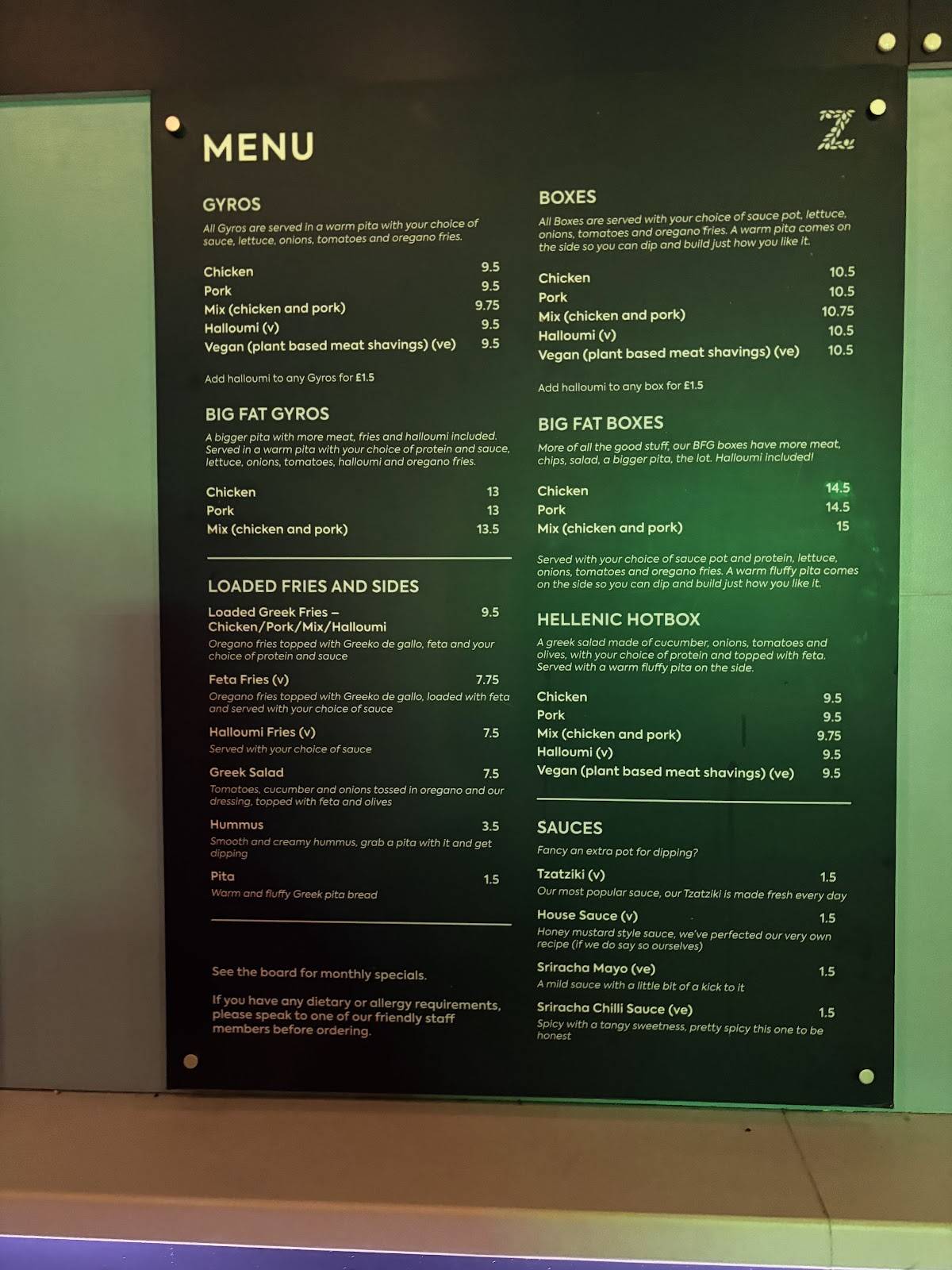 Menu at Kargo MKT pub & bar, Salford, Unit 32