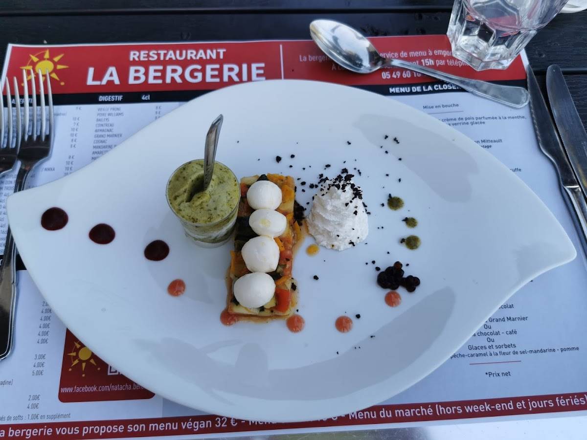 Menu au Restaurant La Bergerie Nieuil L'Espoir, Nieuil-l'Espoir