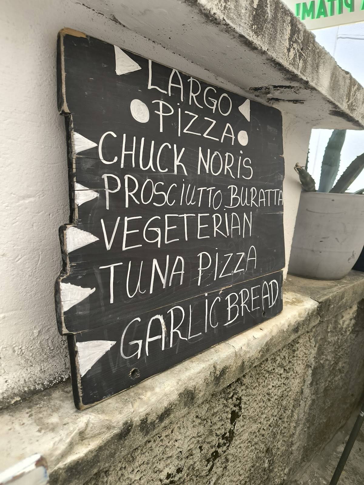 Menu at Restaurant Largo, Korčula