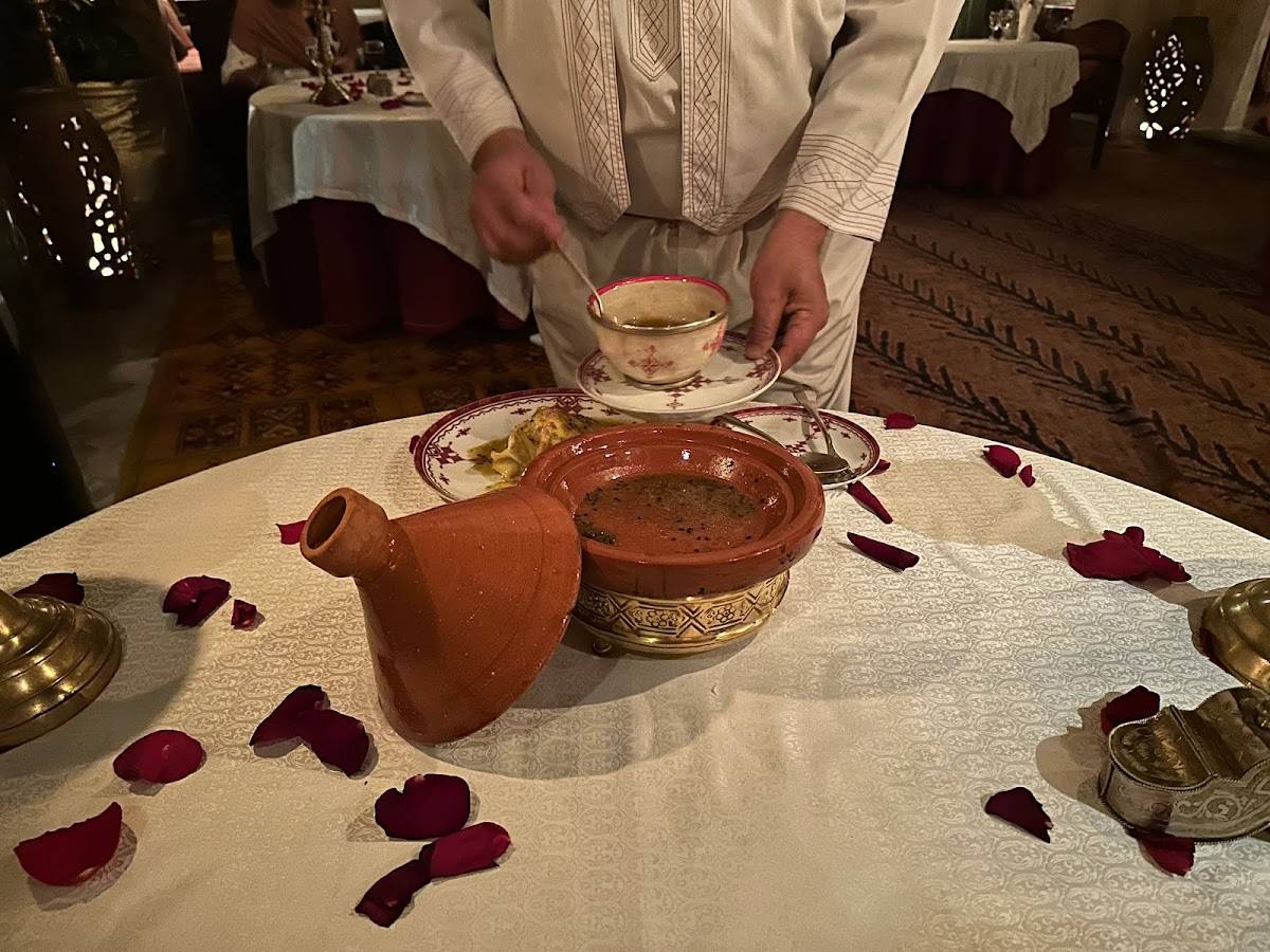 Menu at Le Tobsil restaurant, Marrakesh
