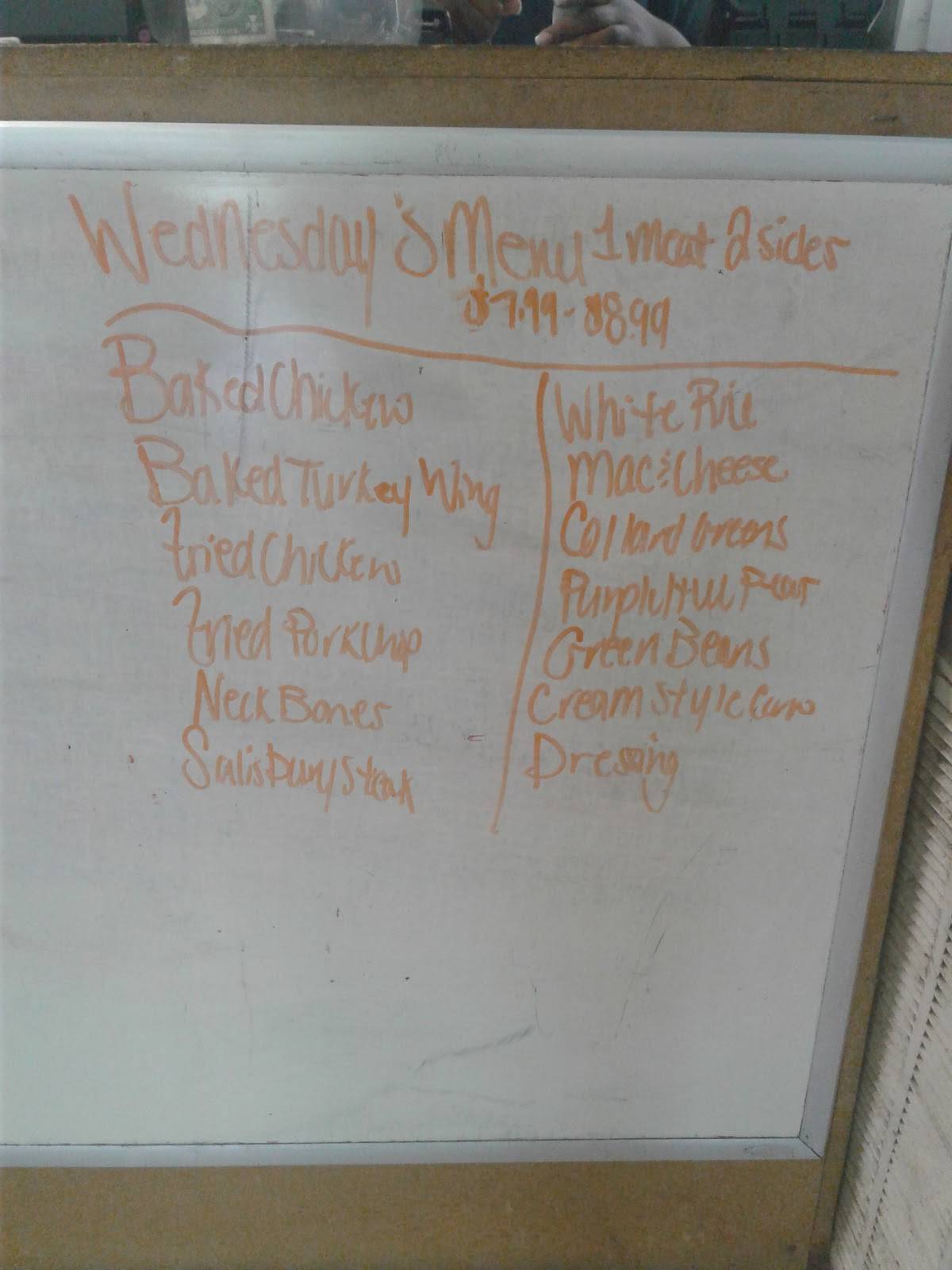 Menu at Lily B Rose restaurant, Phenix City