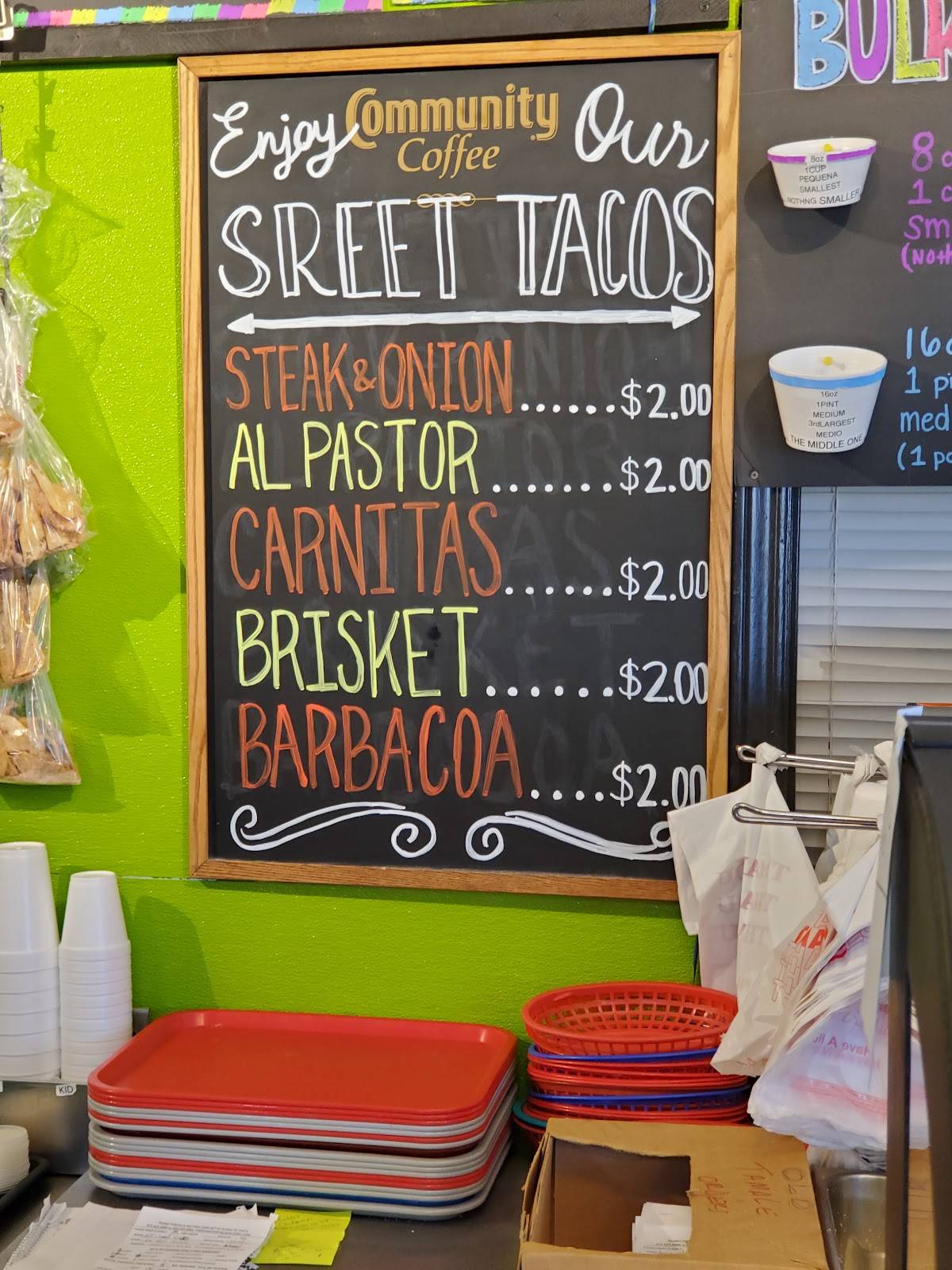 Menu at Plano Tortilla & Tamale Factory restaurant, Plano