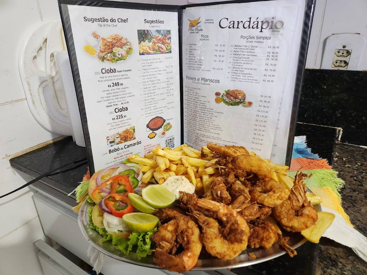 Carta del restaurante Quiosque mar verao, Vila Velha, Rua Henrique Moscoso
