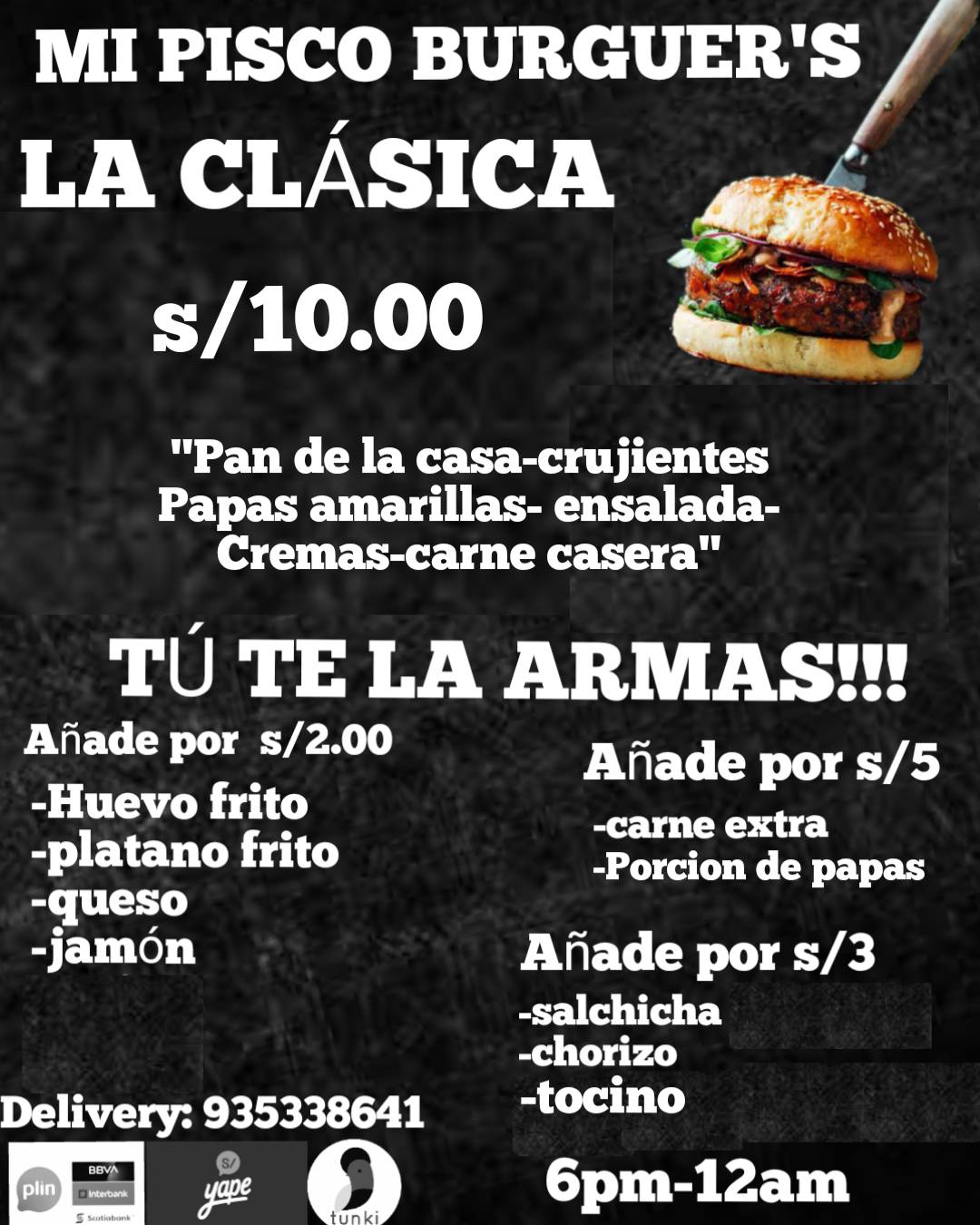 Menu at RESTAURANT "MI PISCO", Pisco