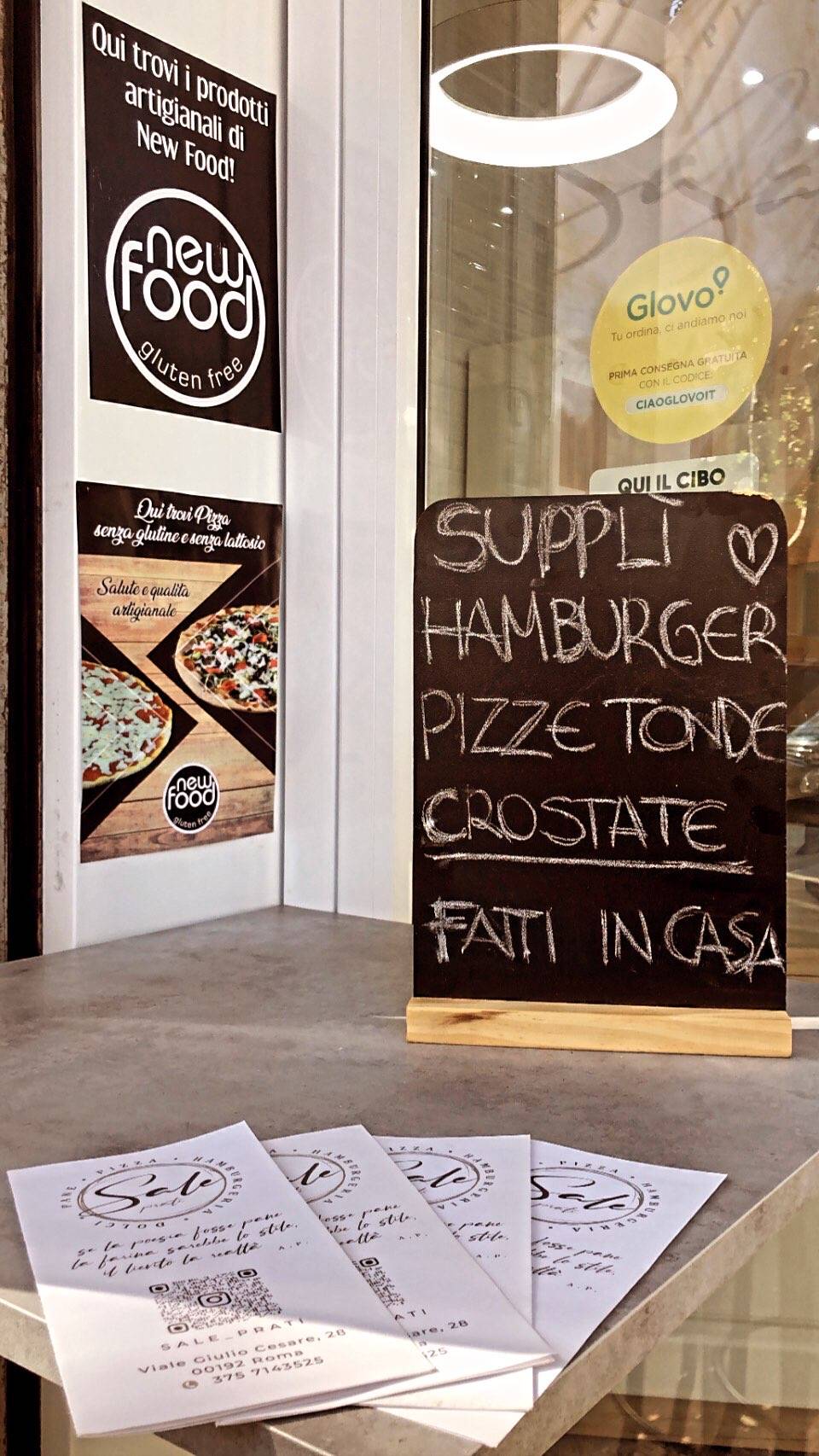 Menu at Sale Prati pizzeria a taglio, Rome, Viale Giulio Cesare