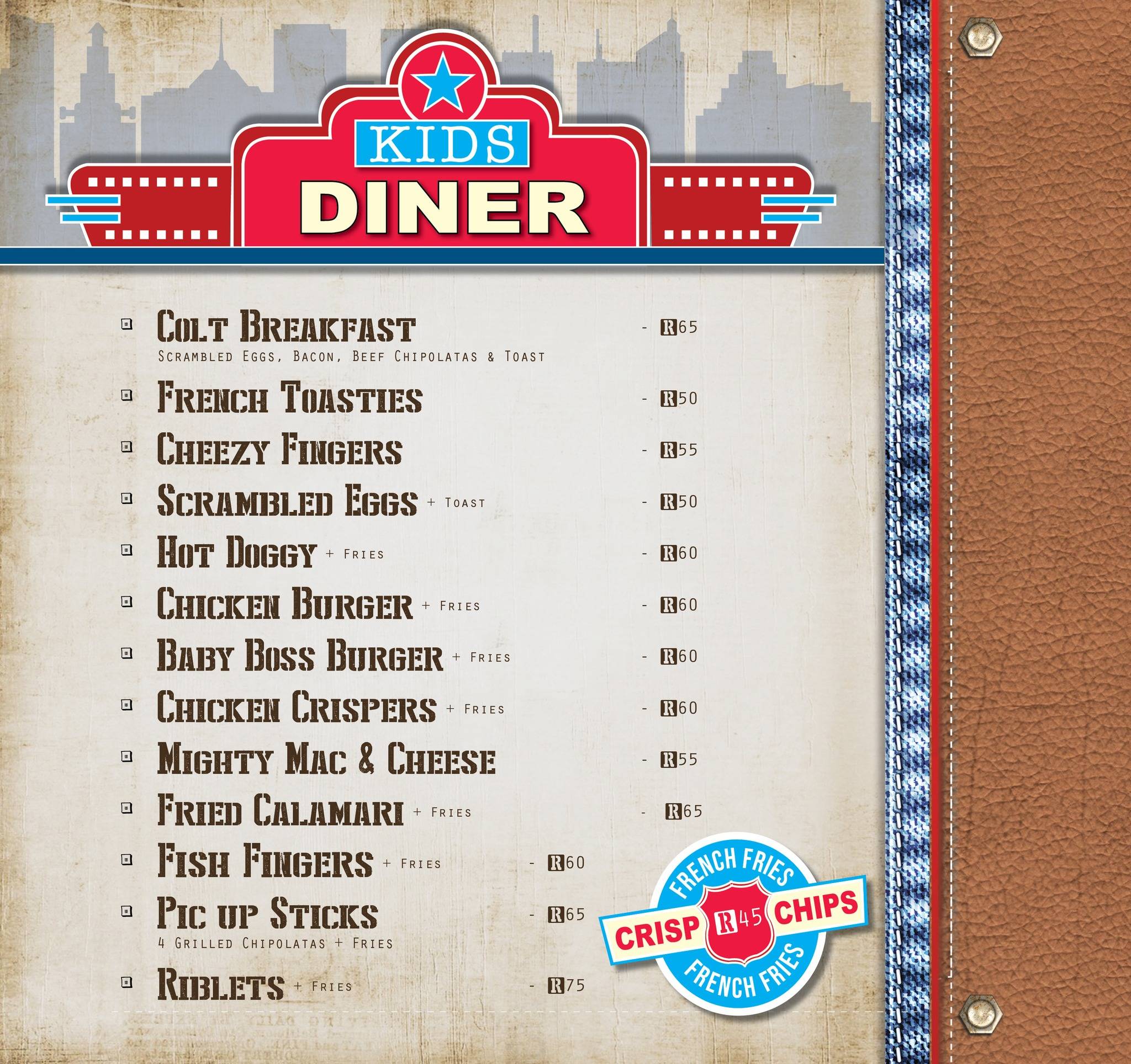 Menu at Smoke Daddy's restaurant, Randburg, Cedar Square Shopping Centre