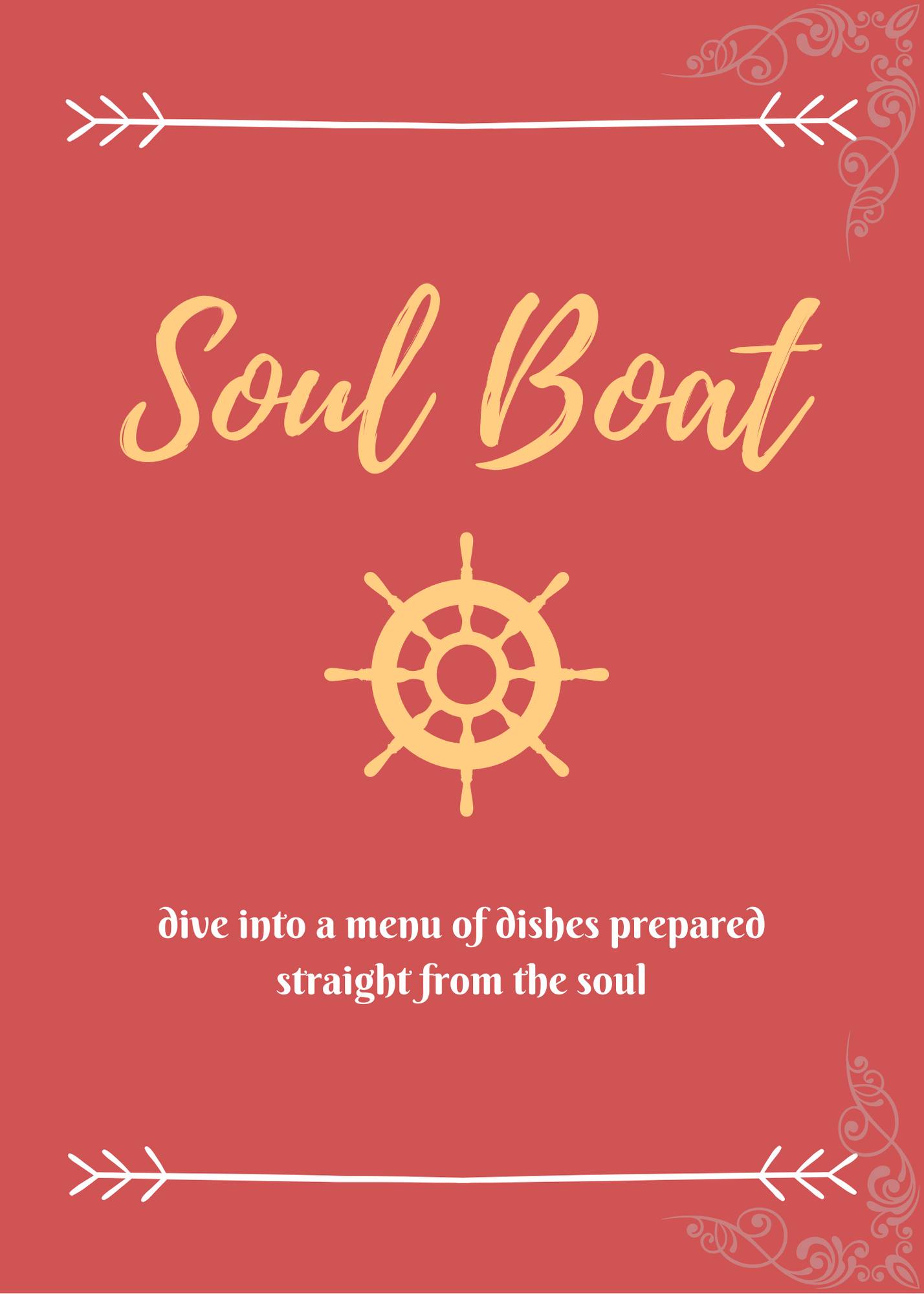 Menu at Soul Boat, Mysuru, 291-CA