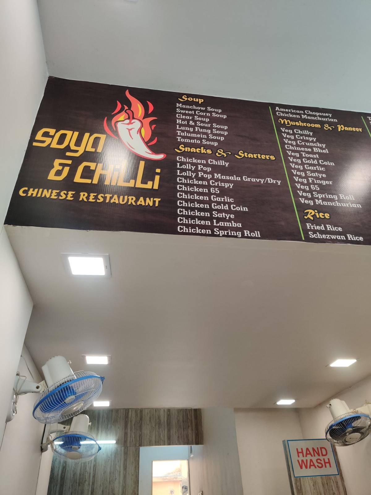 Menu at Soya & Chilli, Thane