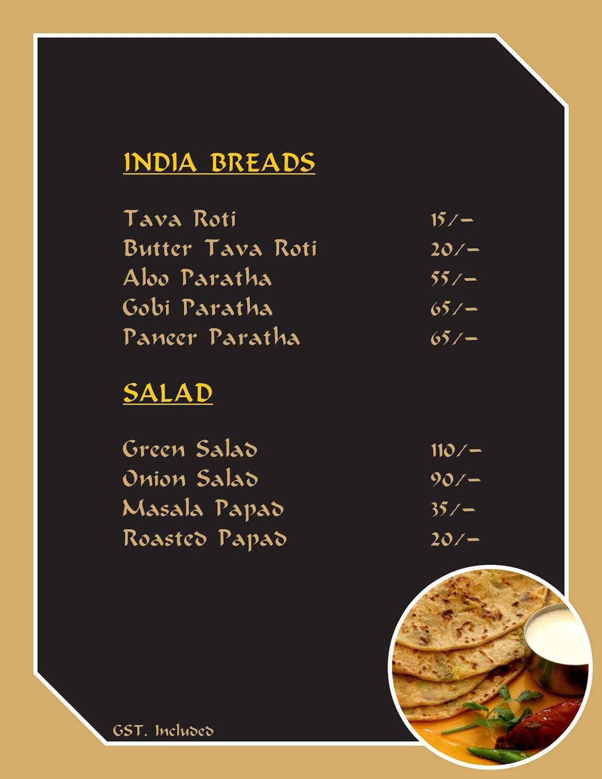 Menu at The Empire Best Non Veg Restaurant in Jodhpur, Jodhpur