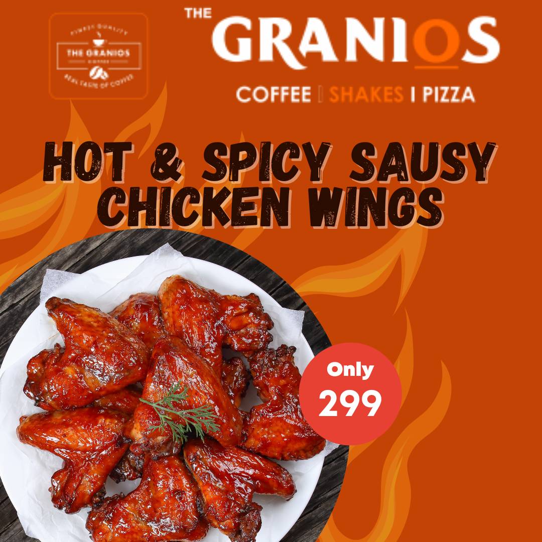 Menu at The Granios Miyapur, Hyderabad