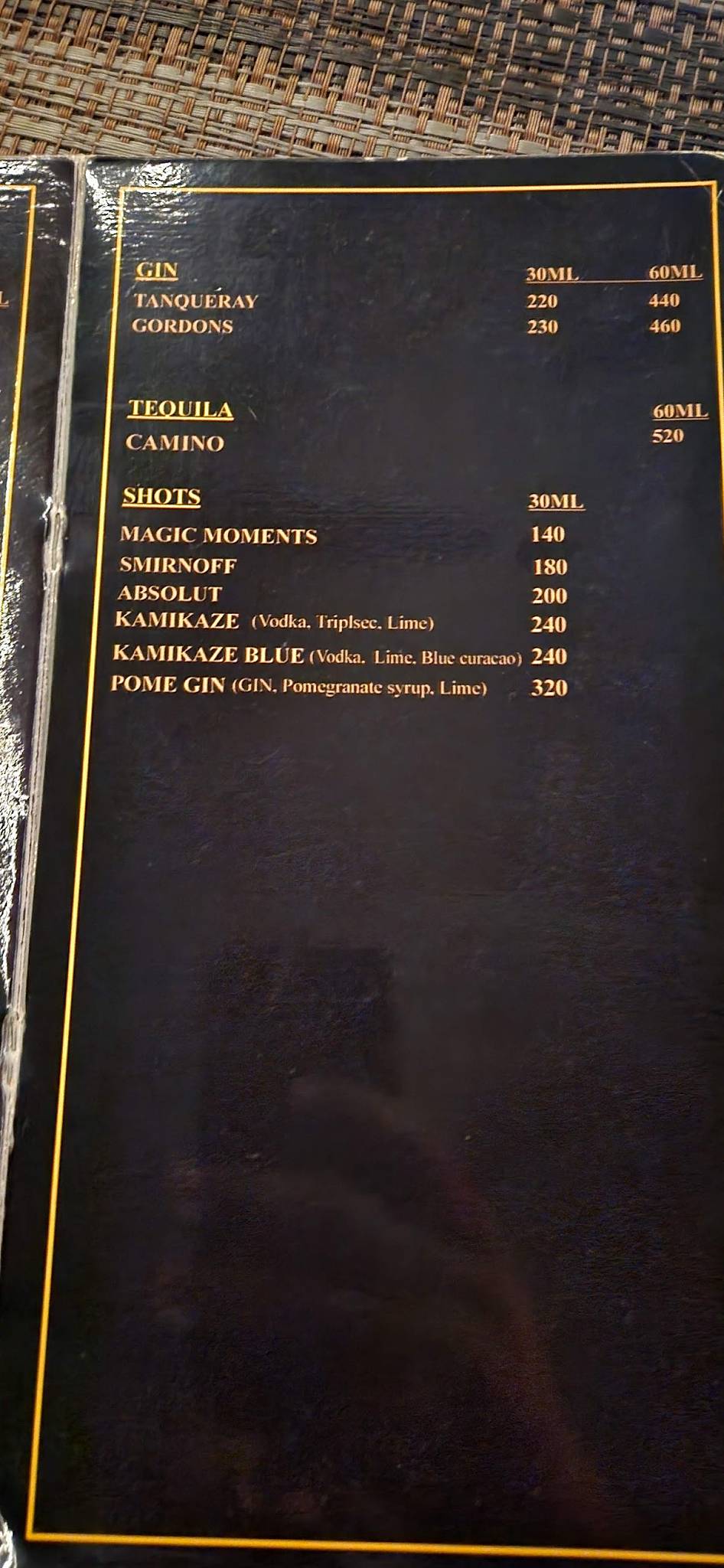 Menu at The Hive Lounge Bar, Kakkanad
