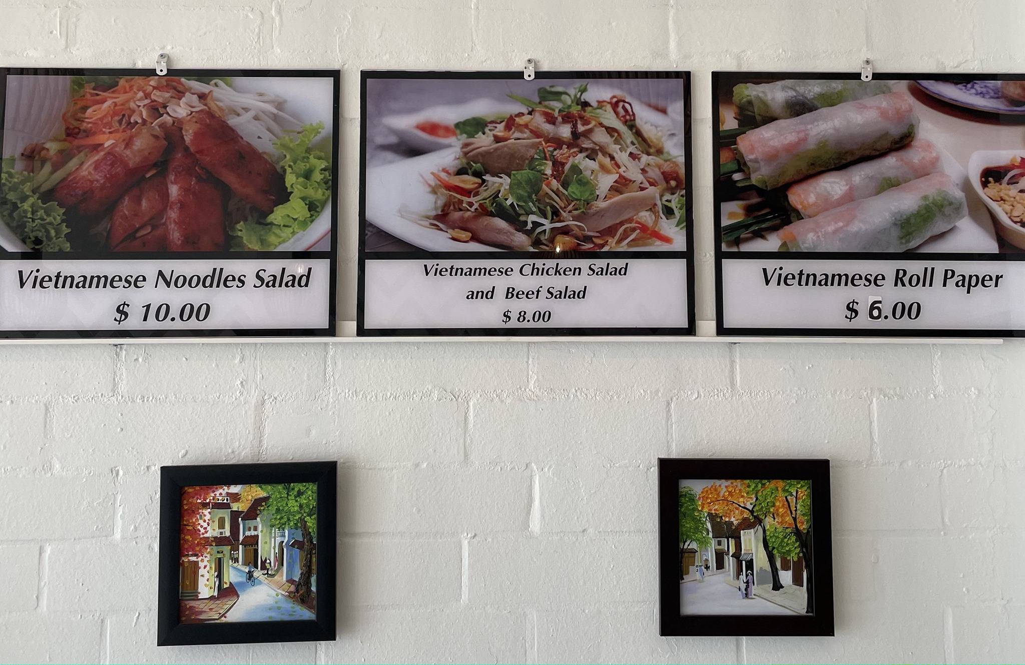 Menu at VIN & VAN CAFE, Bedford