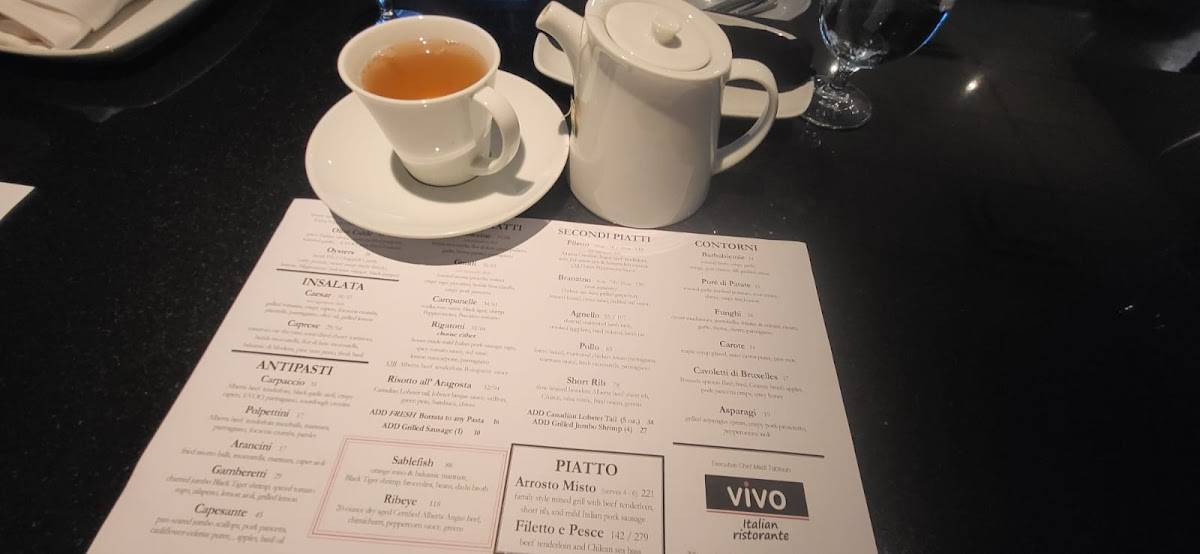 Menu at Vivo Ristorante Westend restaurant, Edmonton, Lessard Rd NW