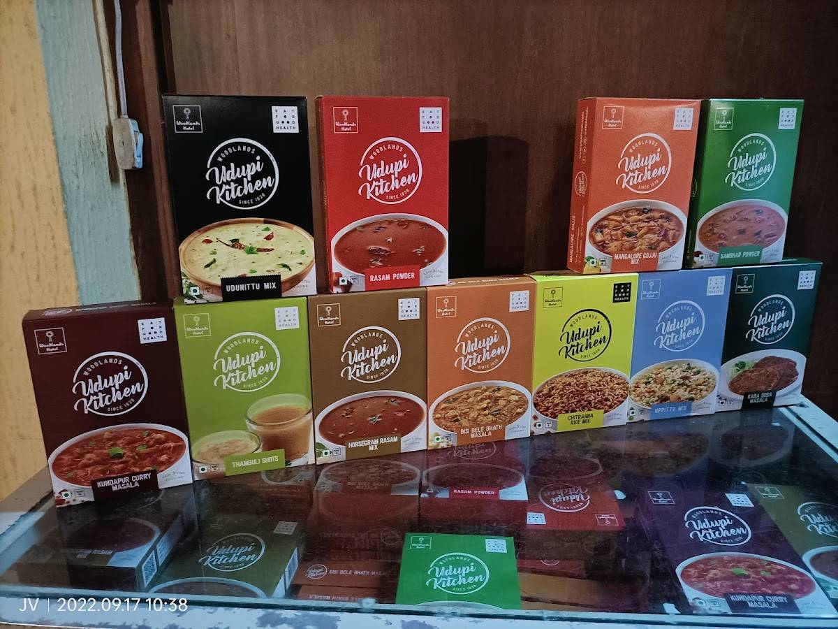 Menu at Woodlands Restaurant, Udupi, Dr. U. R. RAO Complex