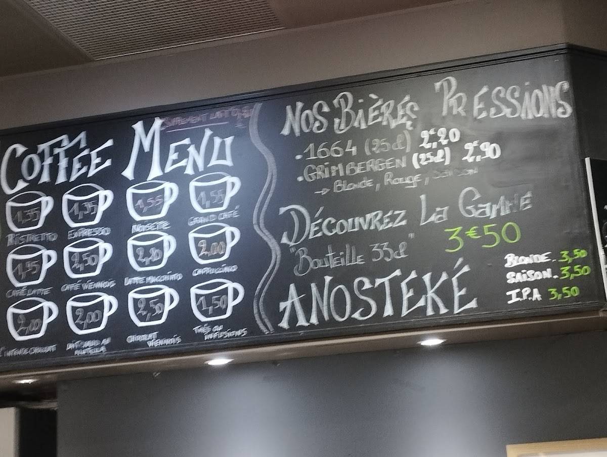 Menu au FLUNCH DUNKERQUE fast food, Grande-Synthe, Route Nationale 40 ...