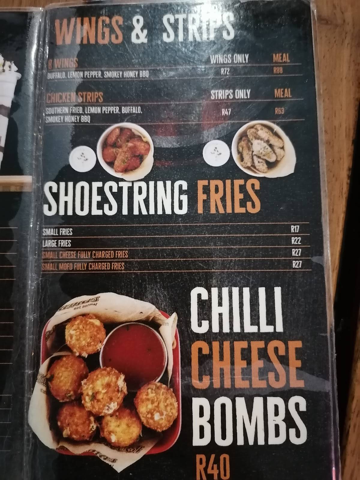 Menu at RocoGo Montecasino restaurant, Sandton