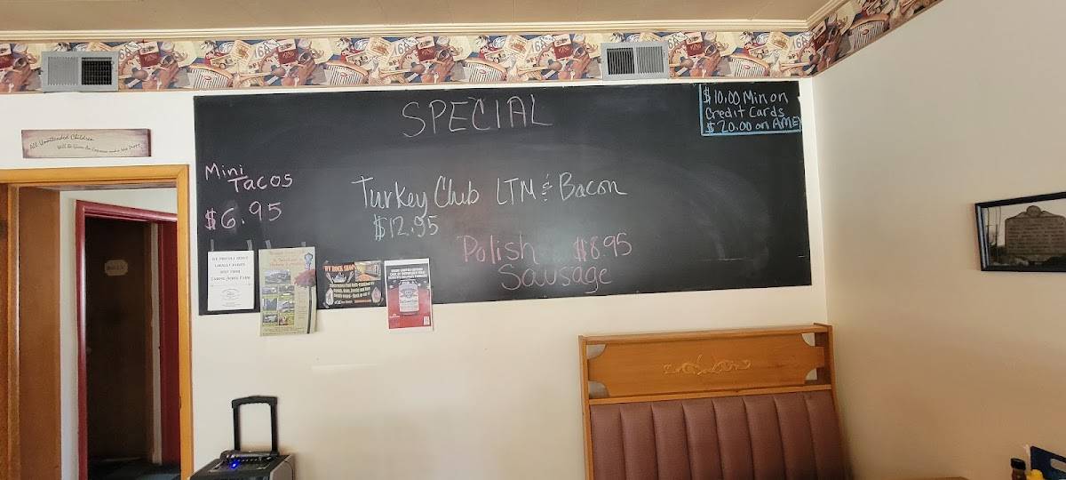 Menu at Route 60 American Grill & Bar, White Sulphur Springs