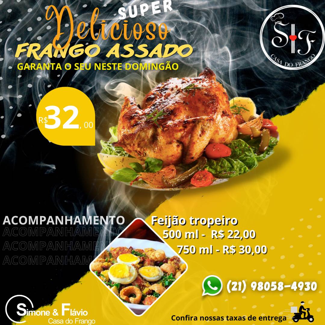 Menu em S&F CASA DO FRANGO restaurante, Cachoeiras de Macacu