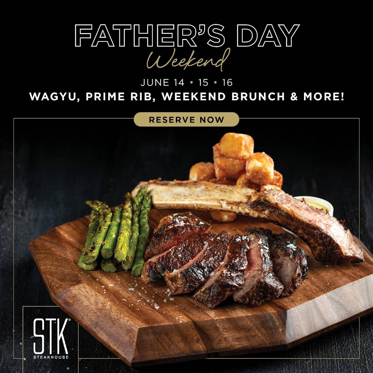 Menu at STK Steakhouse, Dallas