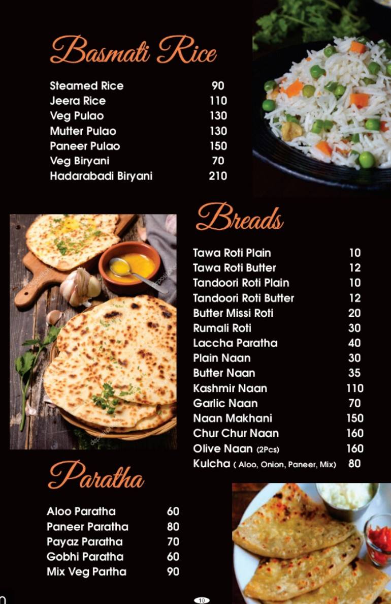 Menu at SWAD AND SWAG, Jaipur