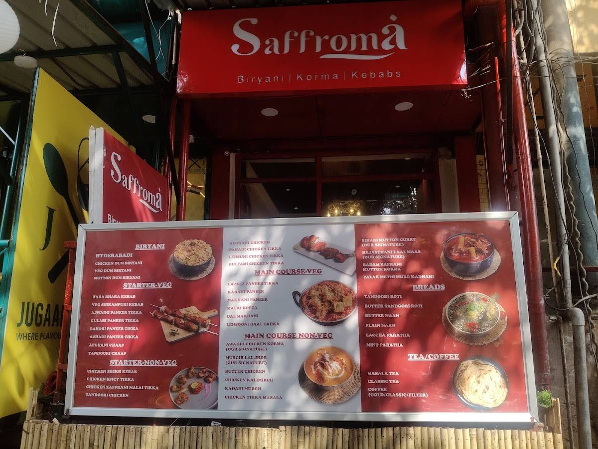 Menu at Saffroma- Biryani Korma Kebab, Noida