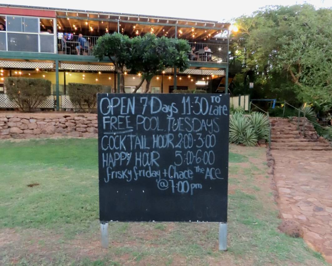 Menu at Samson Beach Tavern pub & bar, Point Samson