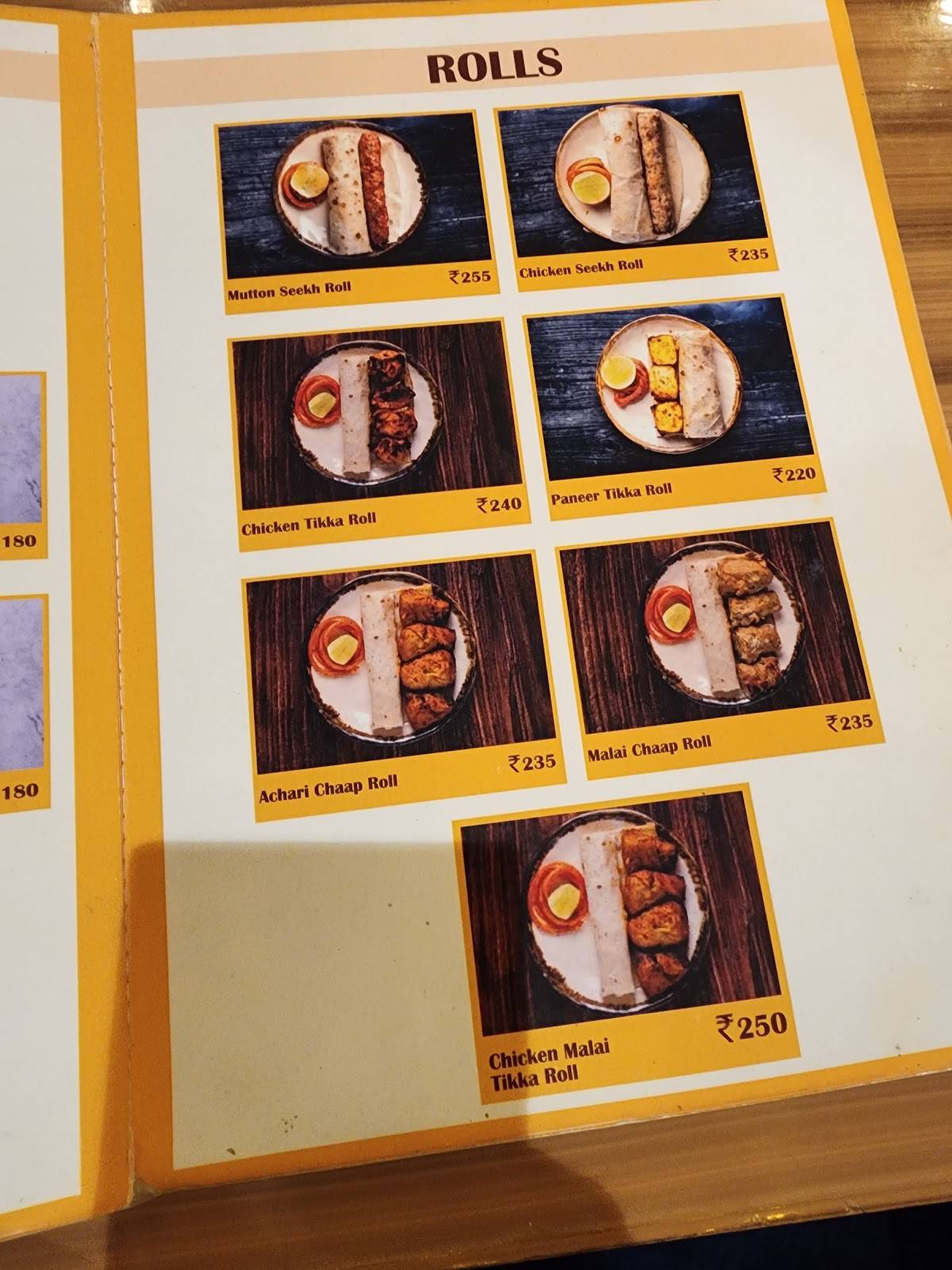 Menu at Sandoz Restaurant - Ashok Vihar, New Delhi, Upper Ground Floor