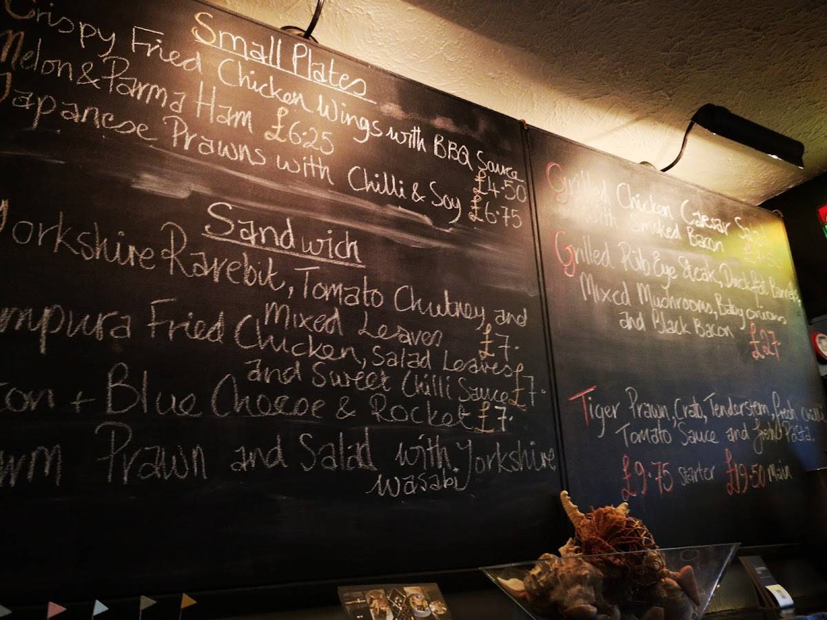 Menu at Sandpiper Inn pub & bar, Leyburn