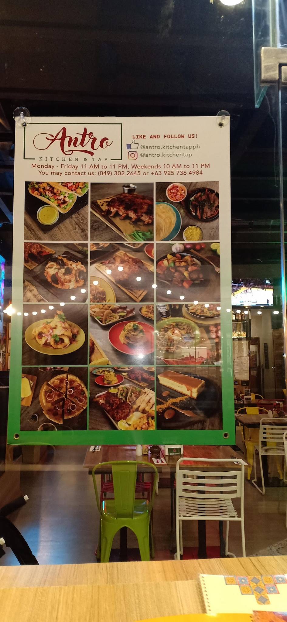 Menu at Antro Kitchen & Tap restaurant, Santa Rosa, Ayala Malls Solenad ...