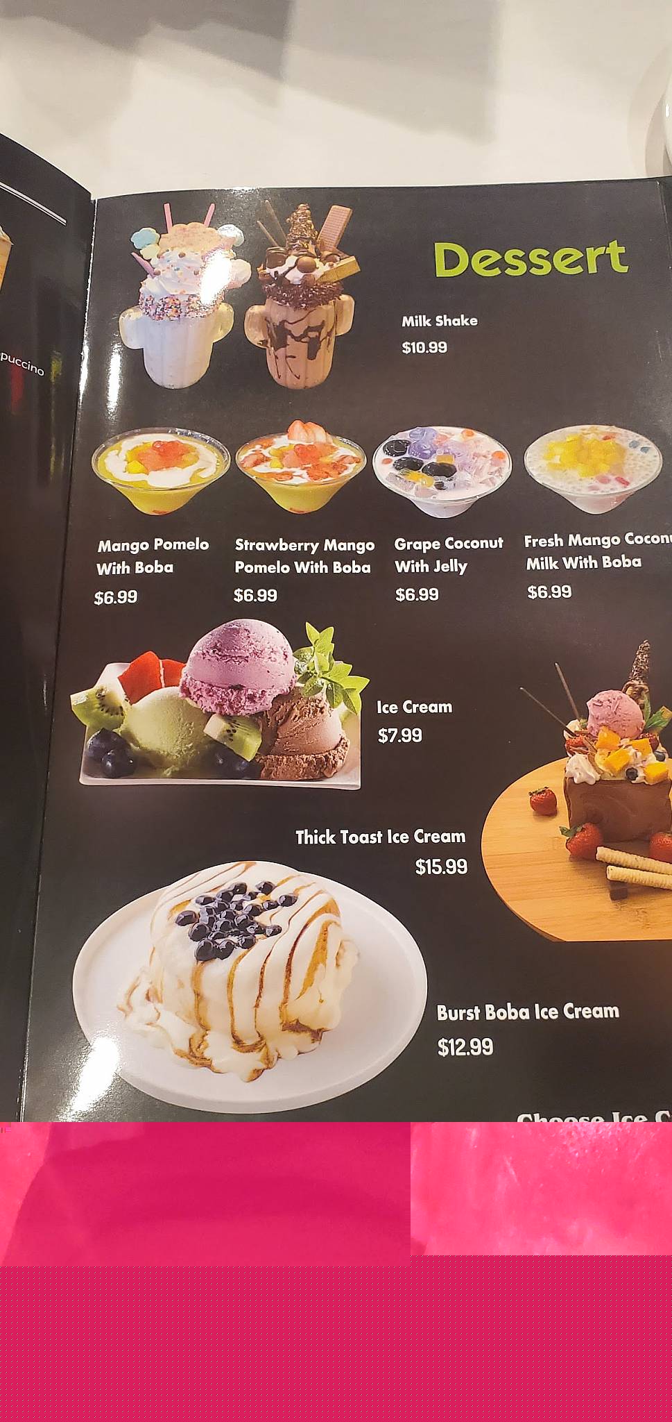 Menu at Seafood Shake Boil restaurant, Strongsville