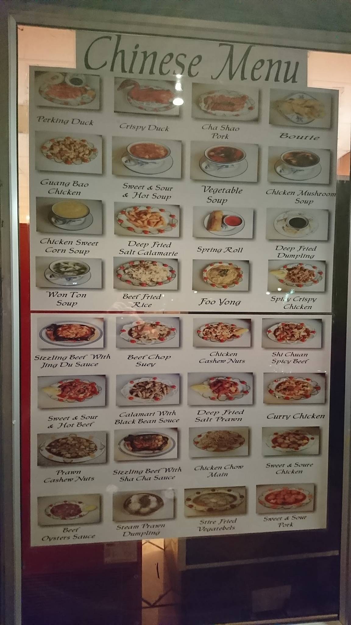 Menu at Happy Hong restaurant, Secunda, Shop no:10