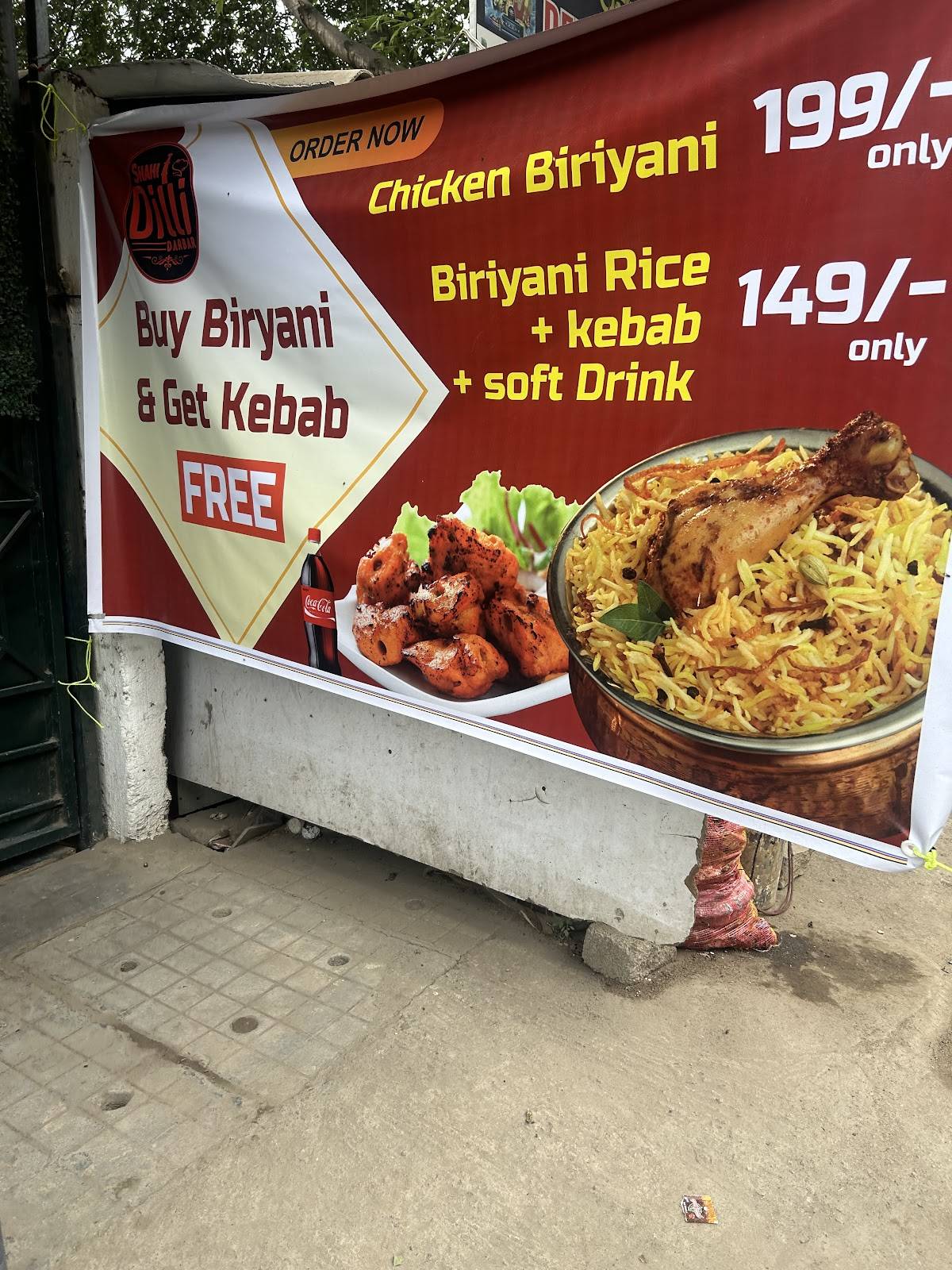 Menu at Shahi Dilli Darbar, Bengaluru