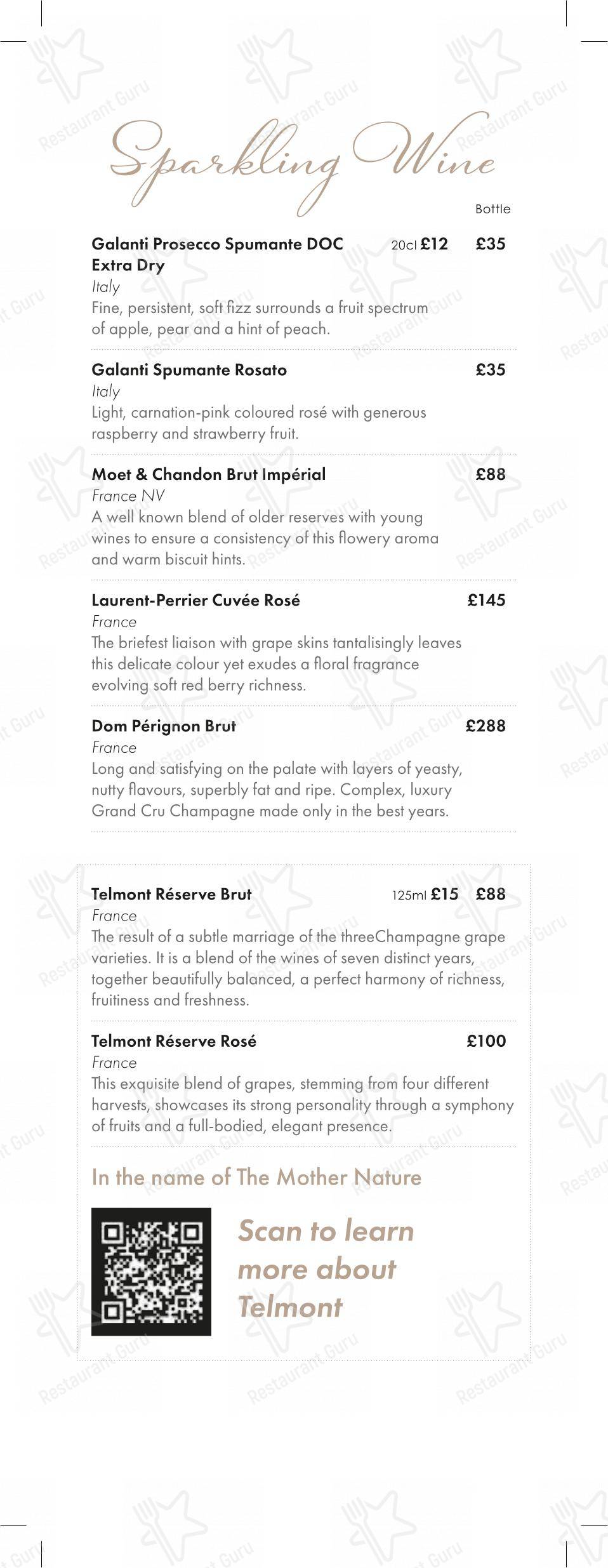 Menu at Shanghai 1814 Restaurant, Southampton