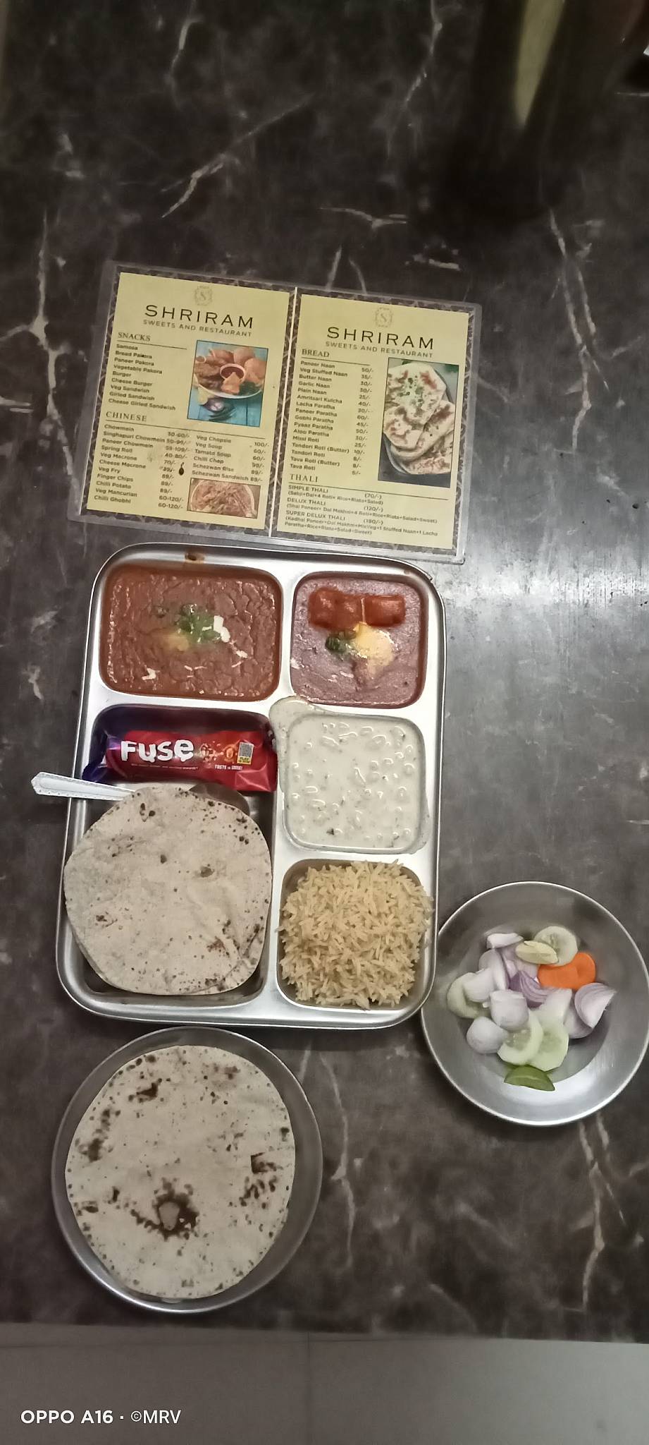 Menu at Shri Ram Sweets And Restaurant, Jind