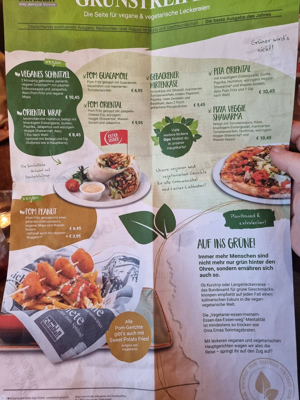 Speisekarte von Café Extrablatt Siegen pub & Bar, Siegen