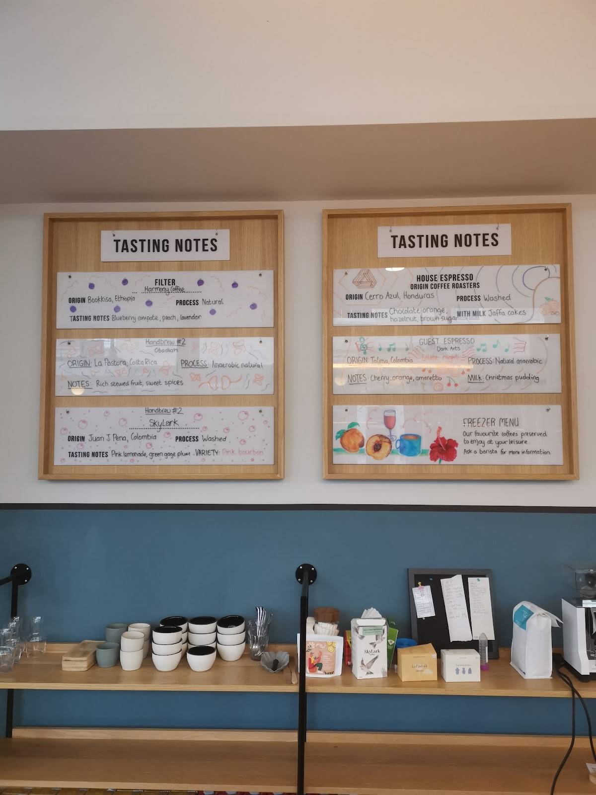 Menu at Society Café cafe, Cheltenham