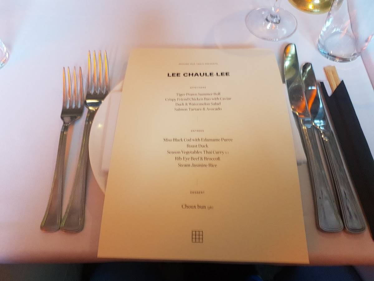 Menu at Soho House 40 Greek Street club, London, 40 Greek St