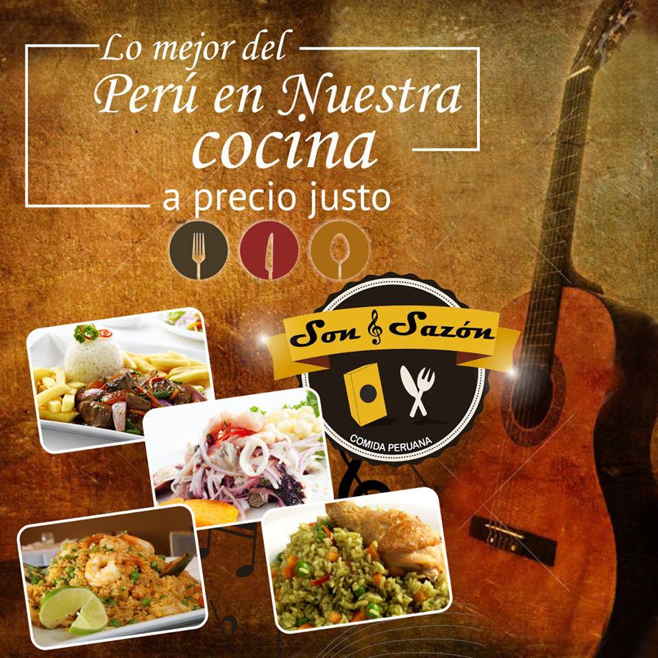 Menu at Son & Sazon restaurant, Tarapoto