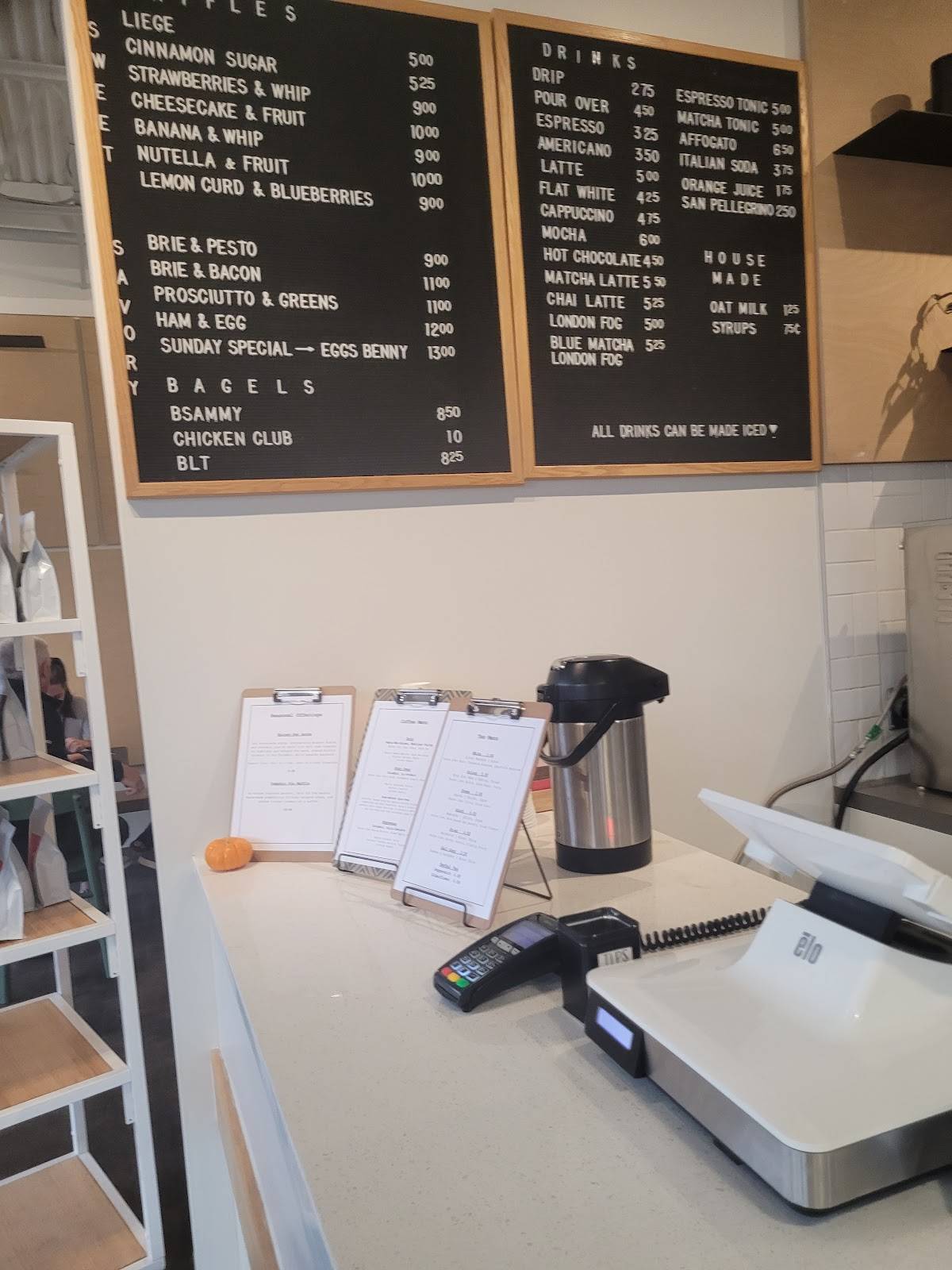 Menu at Sonder Coffee Bar - by Red Engine Coffee Roasters, Lethbridge