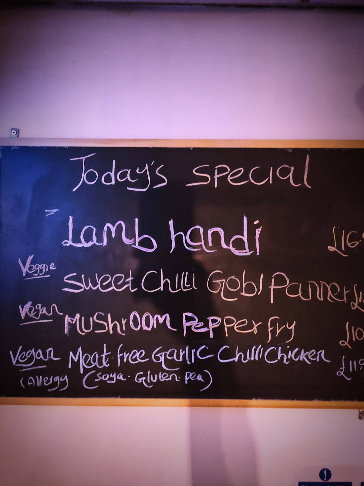 Carta del restaurante Spice Island Menai Bridge, Menai Bridge